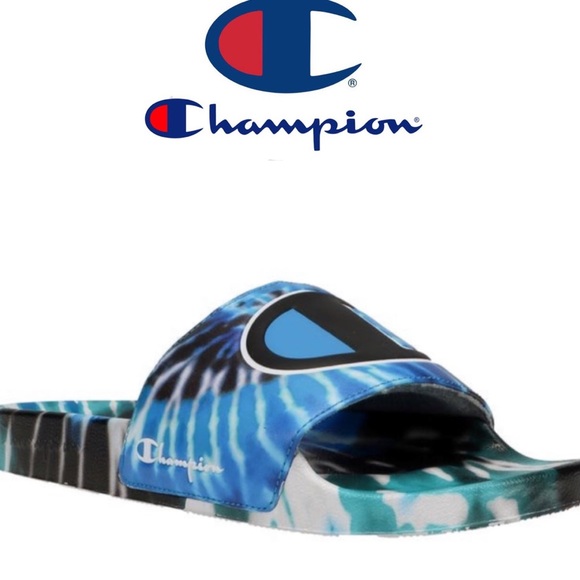 Champion | Shoes | Nib Champion Mens Tie Dye Slides Size 4 | Poshmark